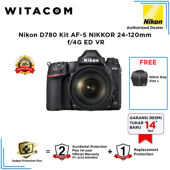 Promo Nikon D780 Kit AF-S NIKKOR 24-120mm f/4G ED VR Cicil 0% 3x ...