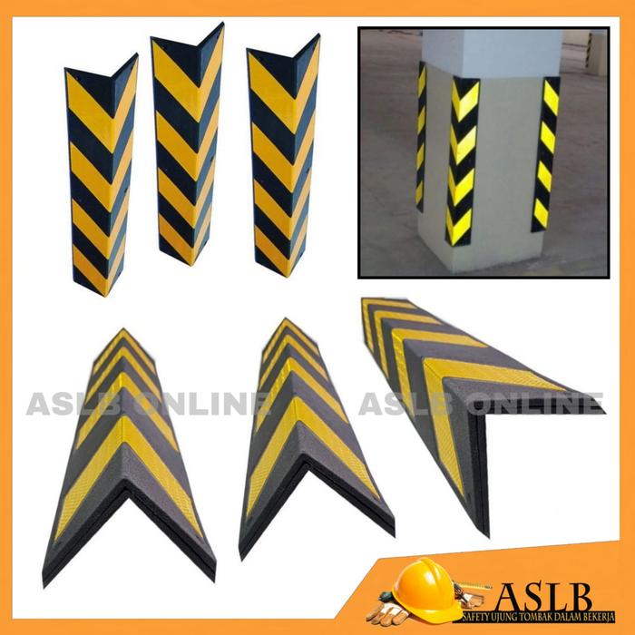 Jual Rubber Corner Guard / Karet Pelindung Sudut Dengan Sticker ...