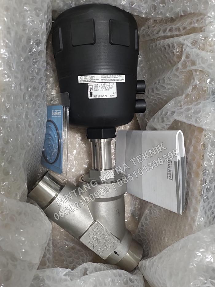 Jual ANGLE SEAT VALVE BURKERT 2000 A 50,0 PTFE VA 2" WELD END - Kota ...