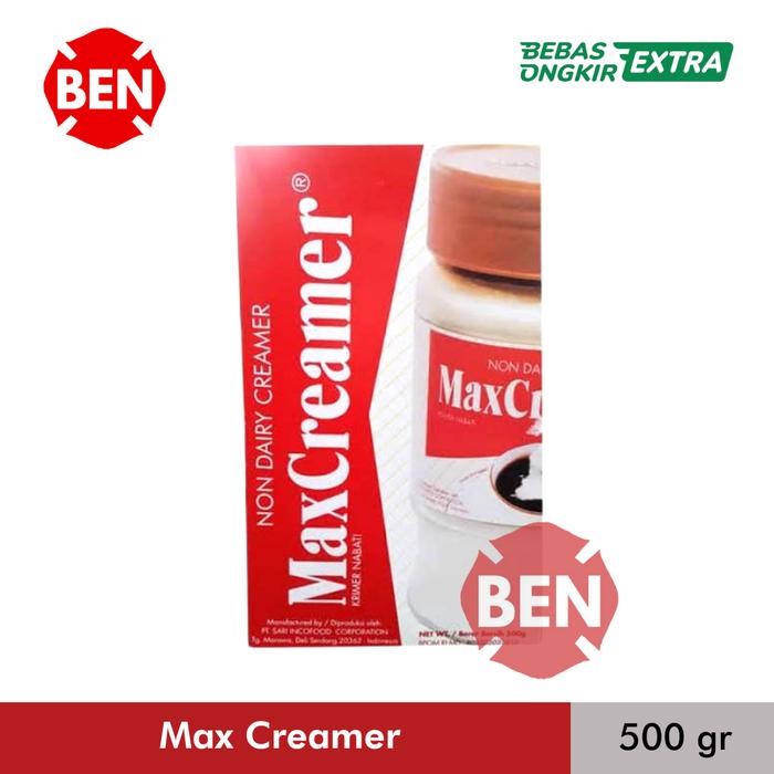 Jual Maxcreamer 500g 500gr 500 g gr gram Max Creamer Krimer Nabati ...