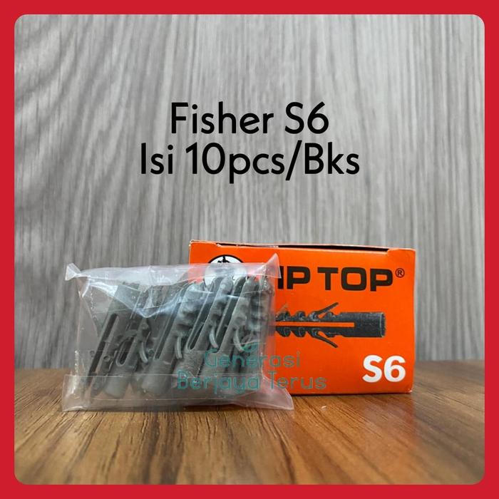 Jual Fisher s12 baut sekrup fiser skrup s12 fisher sekerup plastik pvc ...