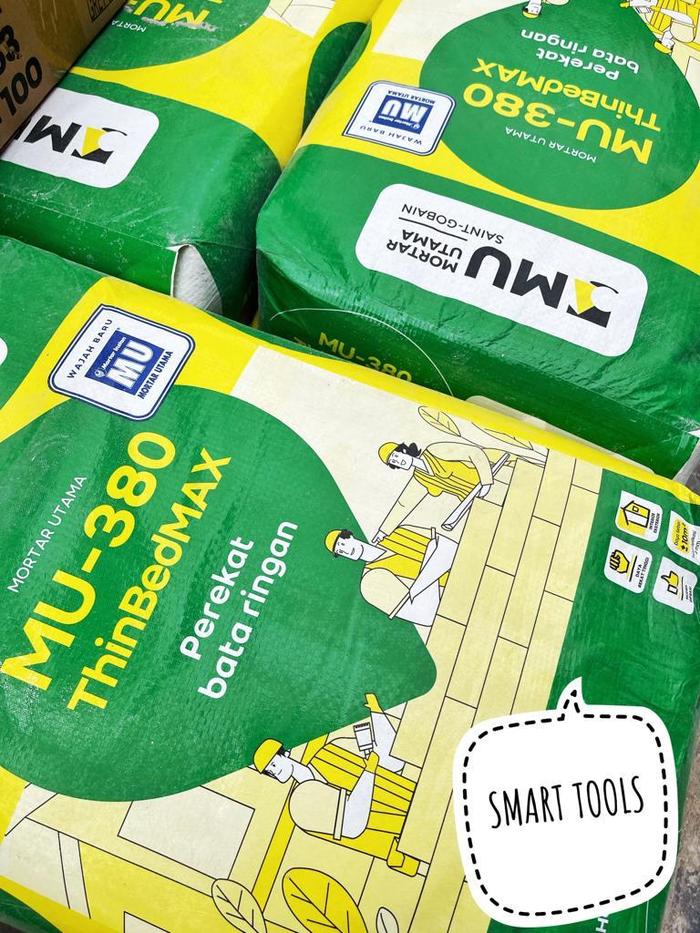 Jual MU 380 40kg Mortar Utama Semen Instant Perekat Bata Ringan Hebel ...