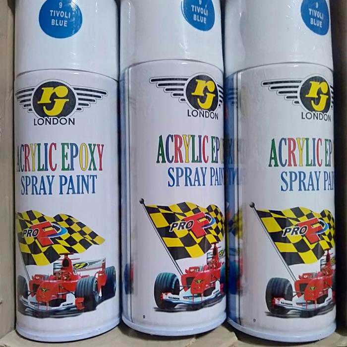 Jual cat semprot rj london 400cc tivoli blue(9)pilox pylox - Jakarta ...