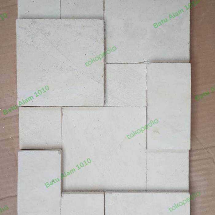 Jual BATU ALAM WALL CLADDING KARAS PUTIH - Jakarta Barat - Batu Alam ...