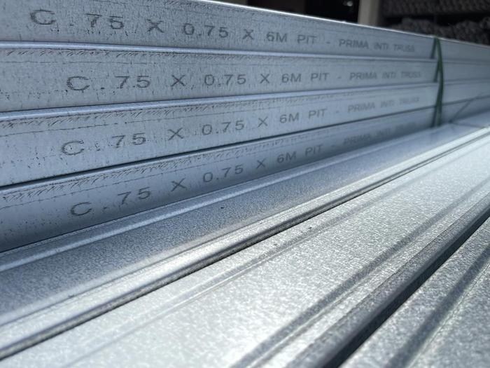 Jual Kaso Baja Ringan Prima Inti Truss C75 x 0.75 mm. 6 m - Kota ...