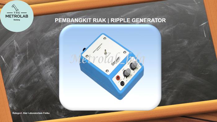 Jual Pembangkit Riak | Ripple Generator - Kab. Bandung - Metrolab ...
