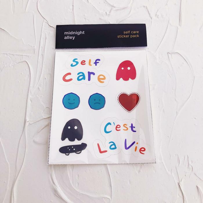 Jual Self Care Sticker Pack - Kota Depok - midnight alley | Tokopedia