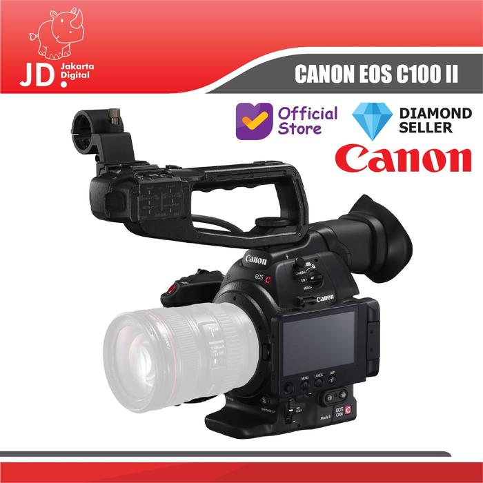 Promo Canon EOS C100 Mark II Cinema EOS Camera with Dual Pixel CMOS AF ...