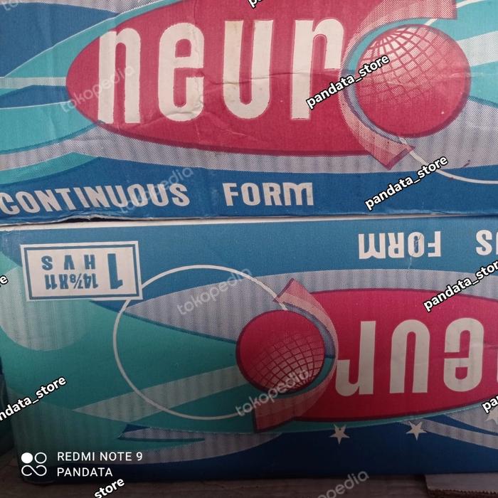 Jual kertas continuous form NEURO 1 ply 14 7/8 x 11 isi 1000 lembar ...