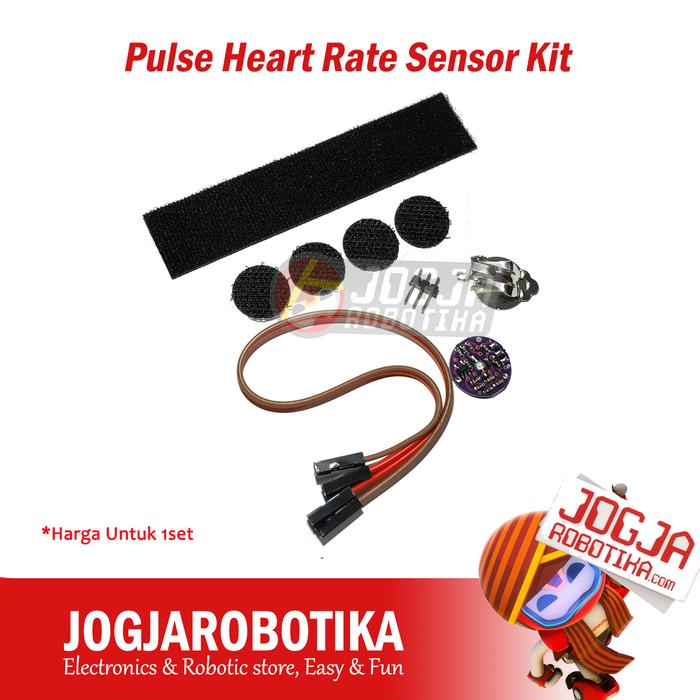 Jual Pulse Heart Rate Sensor Kit - Kab. Sleman - Jogjarobotika | Tokopedia