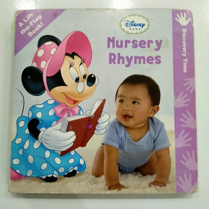 Jual Nursery Rhymes Disney baby A Lift The Flap Book - Jakarta Barat ...