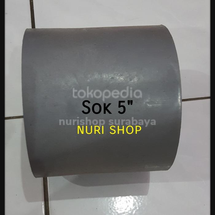 Jual Sok Pvc 5" atau Socket atau sock atau sambungan lurus pipa pvc 5 ...