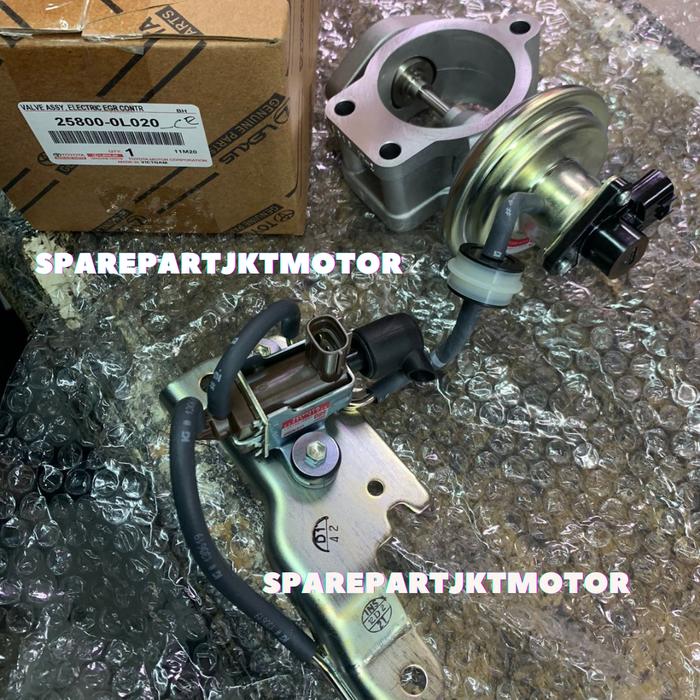 Jual Valve EGR Assy Innova Fortuner Hilux 2KD 2004-2015 25800-0L020 ...