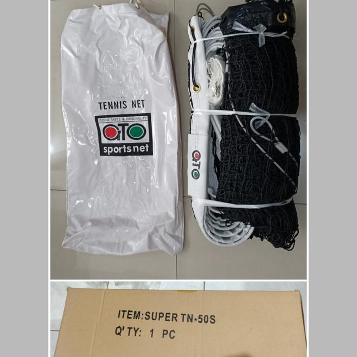 Jual Net tenis net tennis lapangan GTO Super TN-50S 2,5 mm - Kota ...