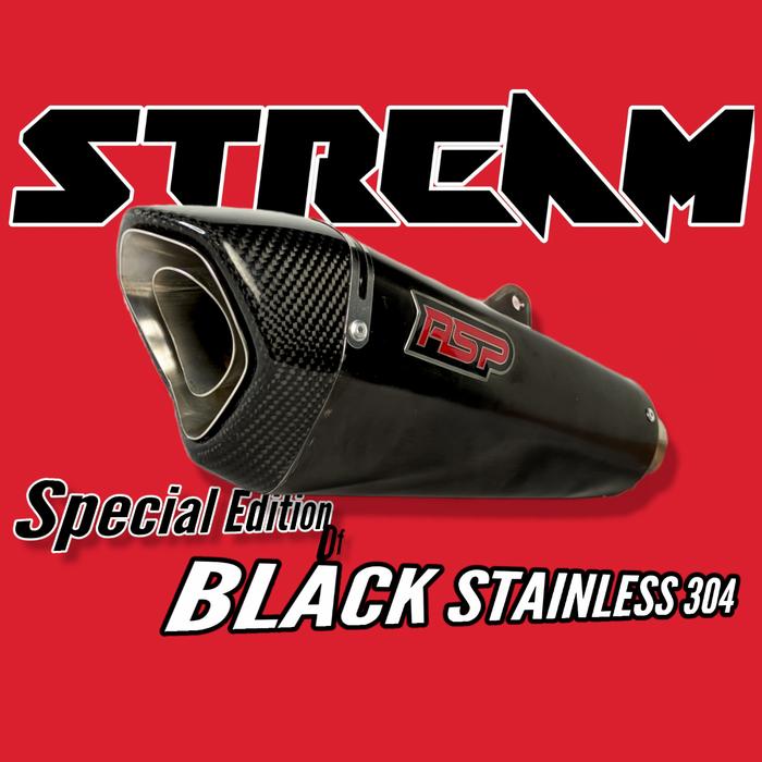 Jual Knalpot Fullsystem Yamaha R25 / MT25 ASP Stream Stainless SUS304 ...