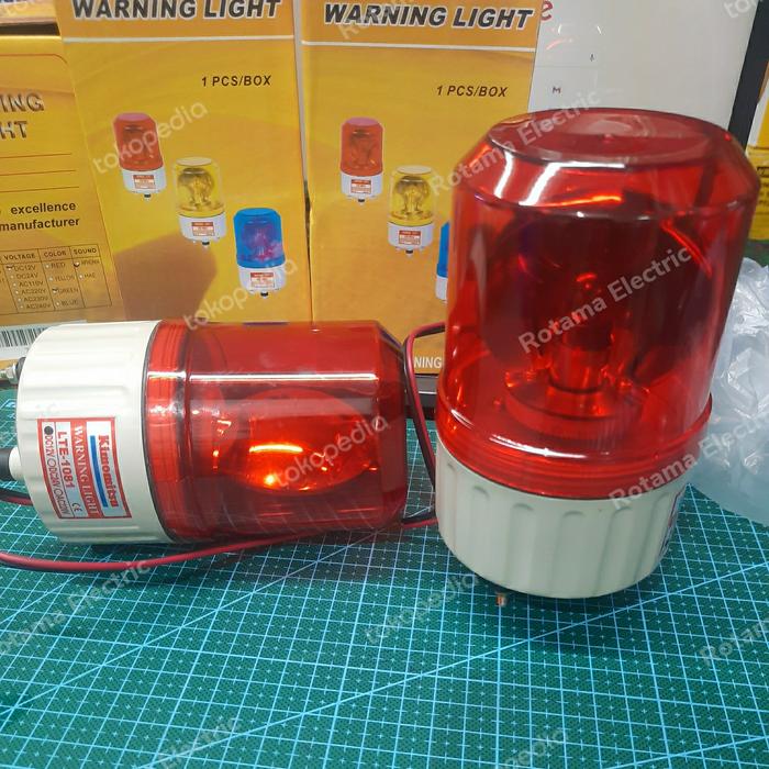 Jual WARNING LIGHT 3" 12VDC ROTARY LAMP 12V 3 INCH LAMPU ROTARY 12VDC ...