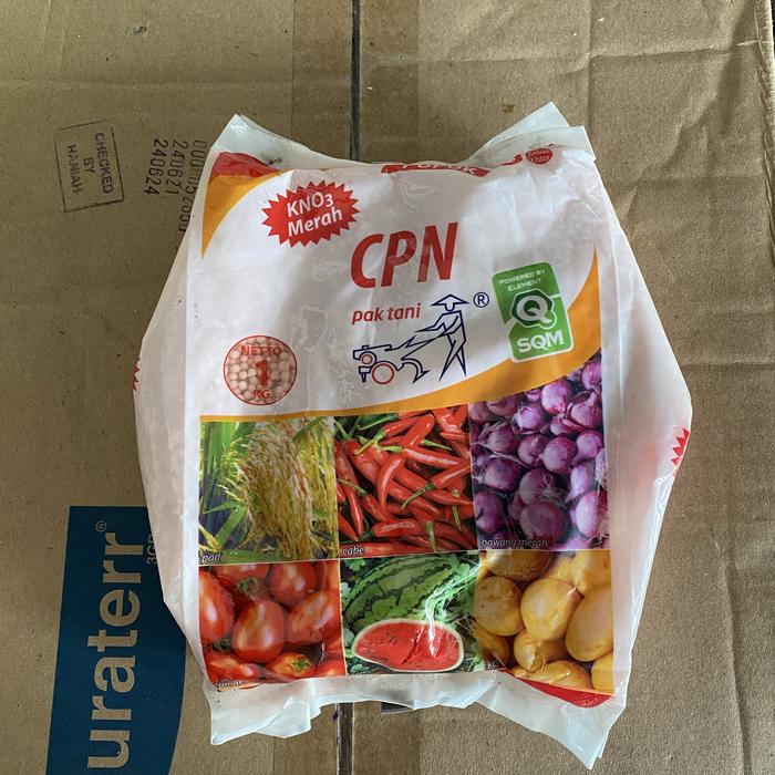 Jual PUPUK KNO3 MERAH CPN CAP PAK TANI SAPROTAN UTAMA KEMASAN 1kg - Kota Medan - Agung Tani ...