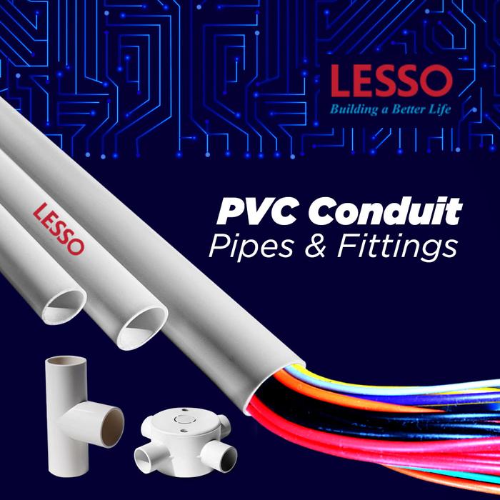 Jual Pipa PVC Conduit LESSO 20mm - Kota Denpasar - Toko Sanga Bayu ...