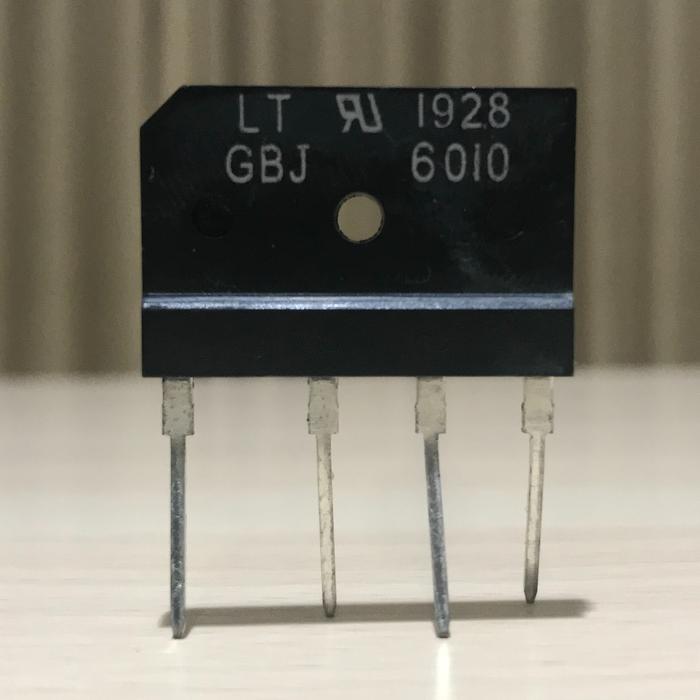 Jual DIODA DIODE BRIDGE SISIR GBJ 6010 60A 1000V 60 AMPERE 1000 VOLT ...