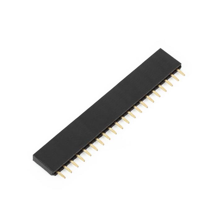Jual Header Female 1X20 Pin p 5P 2.54mm Double Row Straight 1X20p 1 x ...