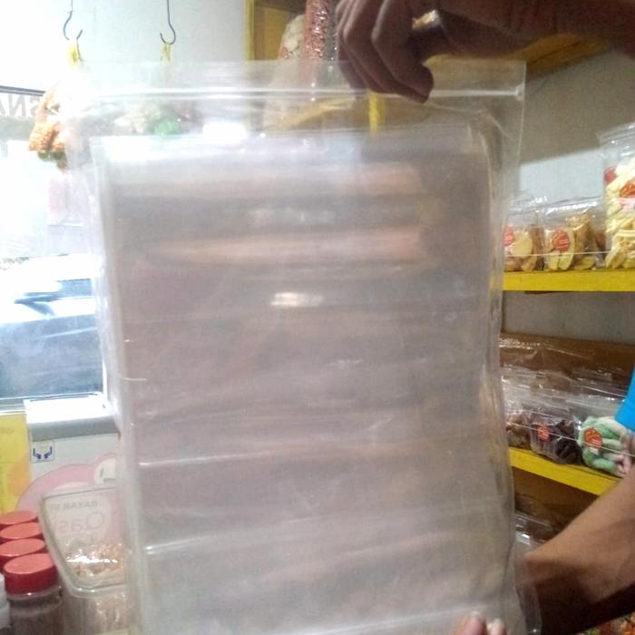 Jual Plastik Klip Tebal Packing Snack Ukuran Sedang 20x30(per Pack 500g ...
