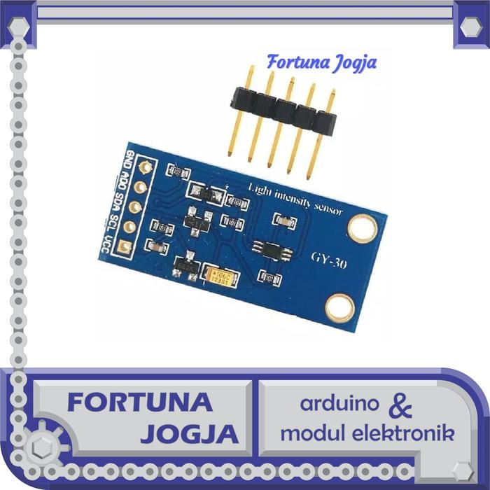 Jual BH1750FVI GY-30 GY30 Digital Light intensity Sensor Arduino Module ...