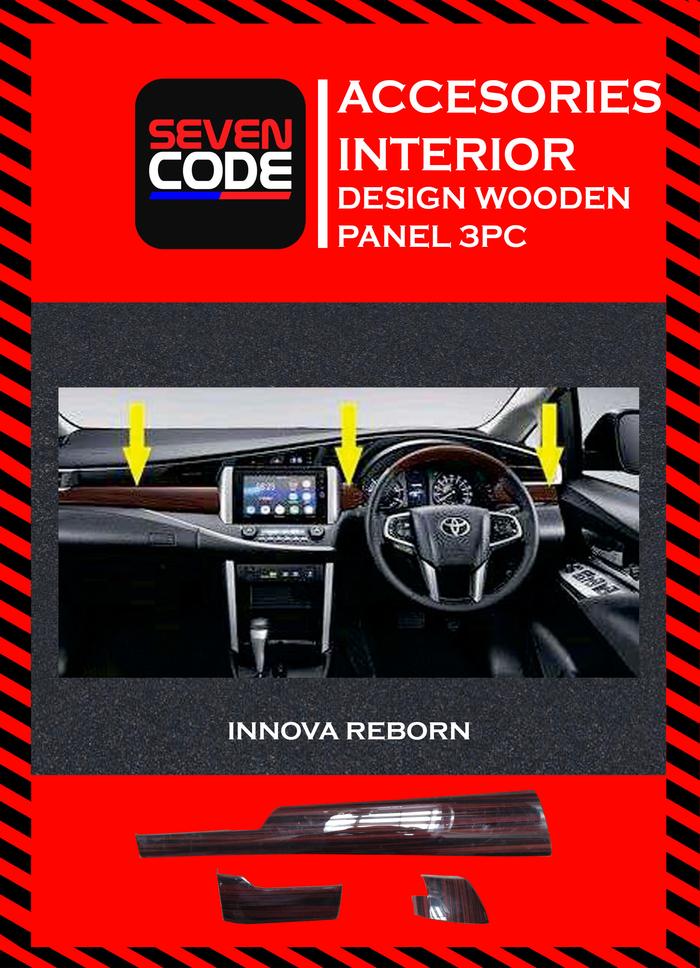 Jual WOODEN PANEL DASHBOARD INNOVA ALL NEW REBORN ORIGINAL - Jakarta ...