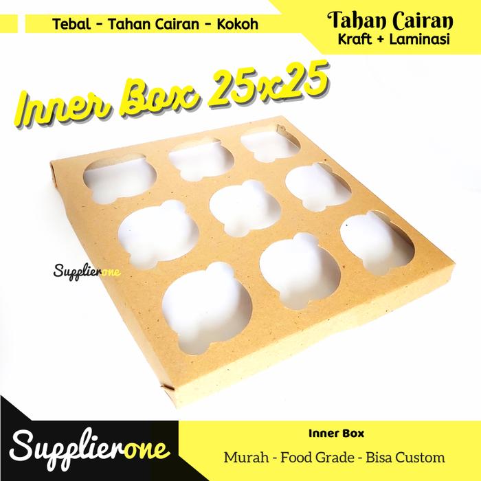 Jual Inner Box 25x25 / Inner Muffin / Kemasan Cupcake - Kab. Bekasi ...