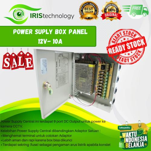 Jual power supply box 10A 12V TERMURAH Yogyakarta Kualitas terbaik ...