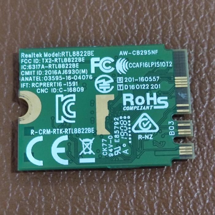 Jual Wifi Card RTL 8822 BE copotan Asus TUF FX505 - Kab. Bogor ...