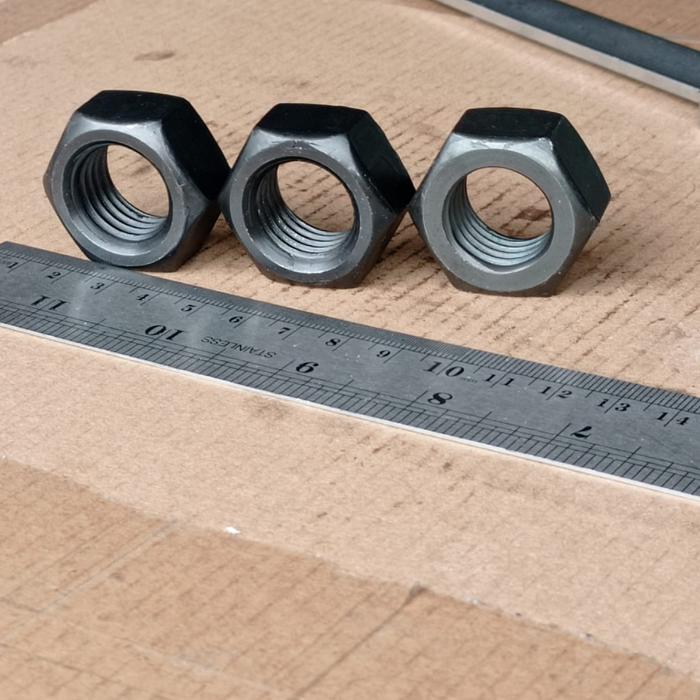 Jual MUR BAJA M20 HTB GRADE 8.8 KUNCI 30 MUR HEX NUT 20MM HITAM PITCH 2.5 - Kab. Tangerang ...
