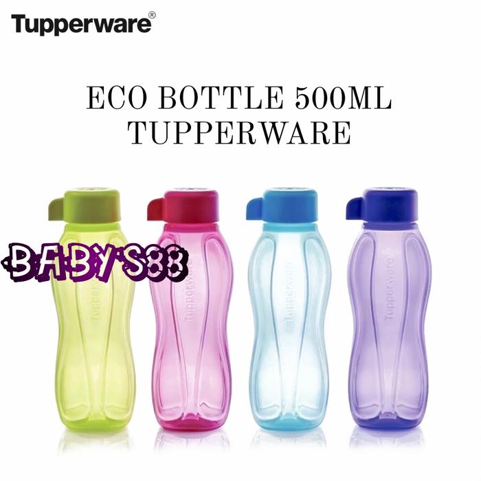 Jual Tupperware Botol Minum - Tupperware Eco Bottle 500ml - 01-HIJAU ...