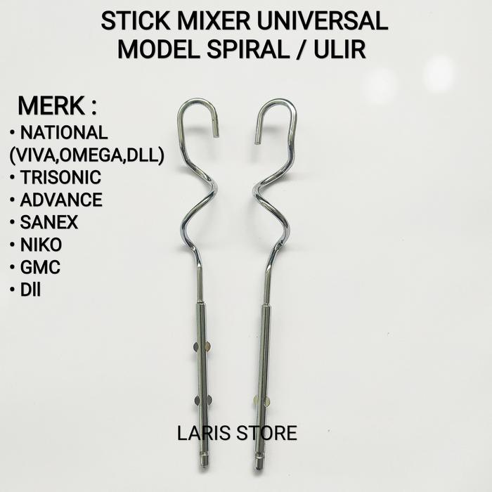 Jual Stick / Pengaduk Mixer Universal National Trisonic Sanex Advance ...