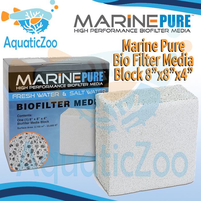 Jual Marine Pure Block 8x8x4 inch Media Filter Biologis Freshwater ...