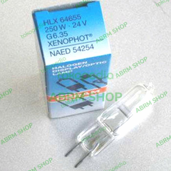 Jual OSRAM 24V 250W LAMPU HALOGEN 250W 250 W 24V OSRAM 64655 MADE IN ...