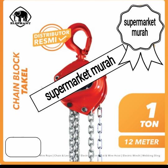 Jual Chain Block Takel 1 Ton x 12 Meter ELEPHANT - Jakarta Barat ...