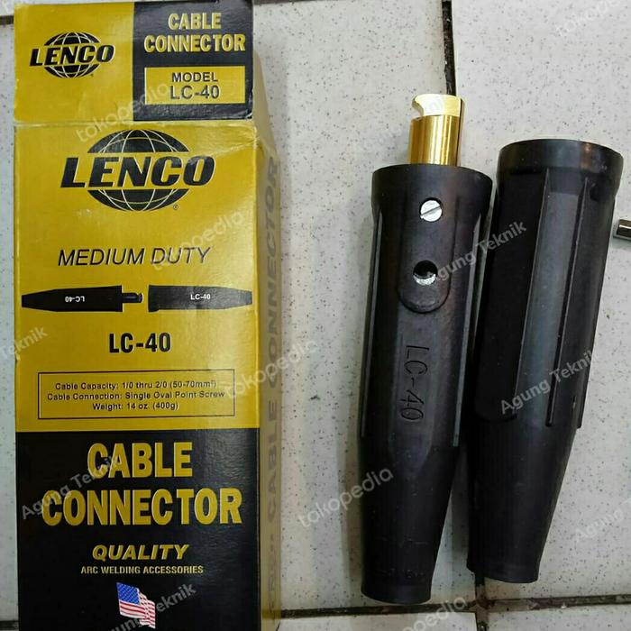 Jual cable connector kabel konektor type Lenco lc-40 lc 40 Lc40 70-95mm ...