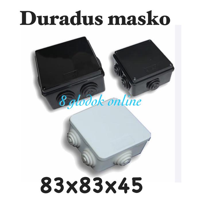 Jual Masko Doradus 83x83x45 Duradus Masko PVC Putih Junction Box ...