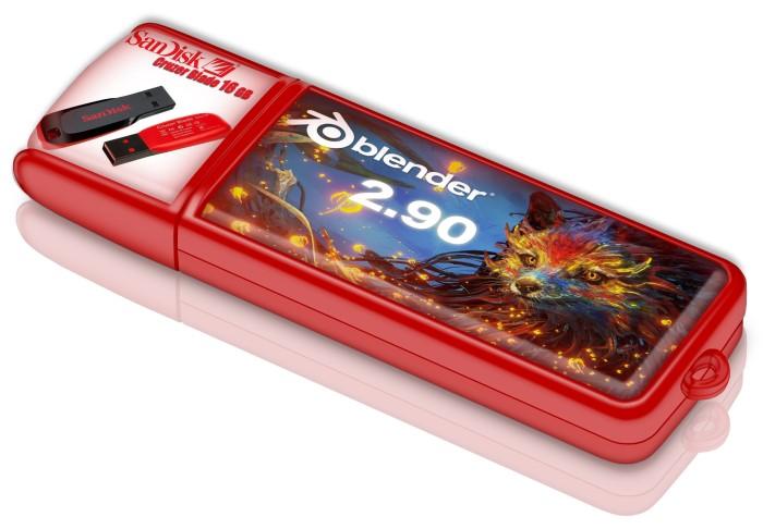 Jual Flashdisk Video Tutorial Mastering Blender 2.8 2.9 3D Animation ...