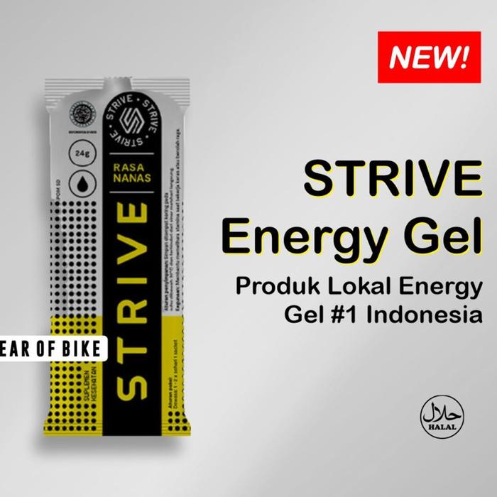 Jual Strive Energy Gel Booster 24 Gram Cycling Sepeda Nanas Indonesia ...