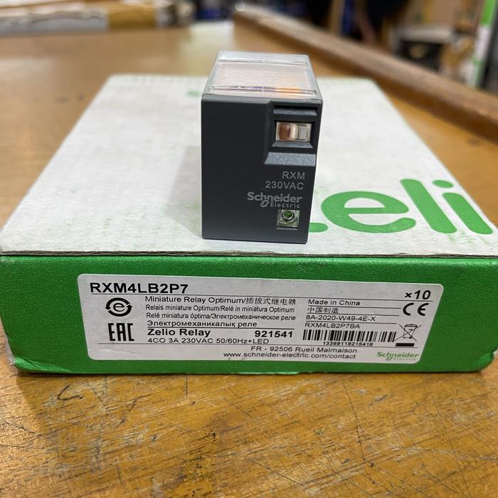 Jual Relay schneider RXM4LB2P7 4CO 3A 230VAC + Led - Jakarta Pusat - RASYA SAHABAT LISTRIK ...