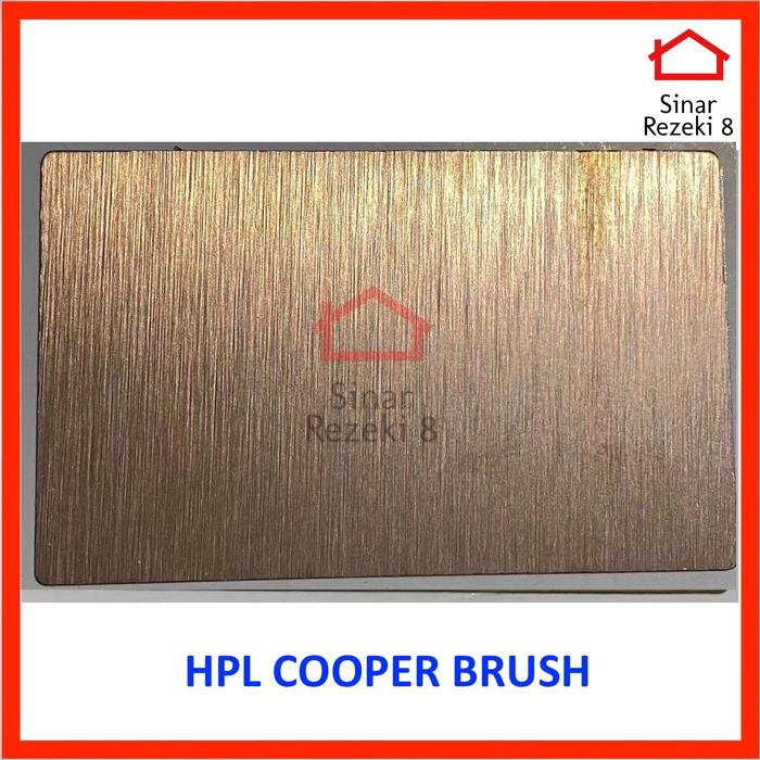 Jual HPL Cooper Brush Hairline / Rose Gold Metalic Copper Bronze - Kota ...