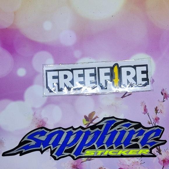Jual Sticker Logo Game Stiker Logo Free Fire - Jakarta Timur - Sapphire ...
