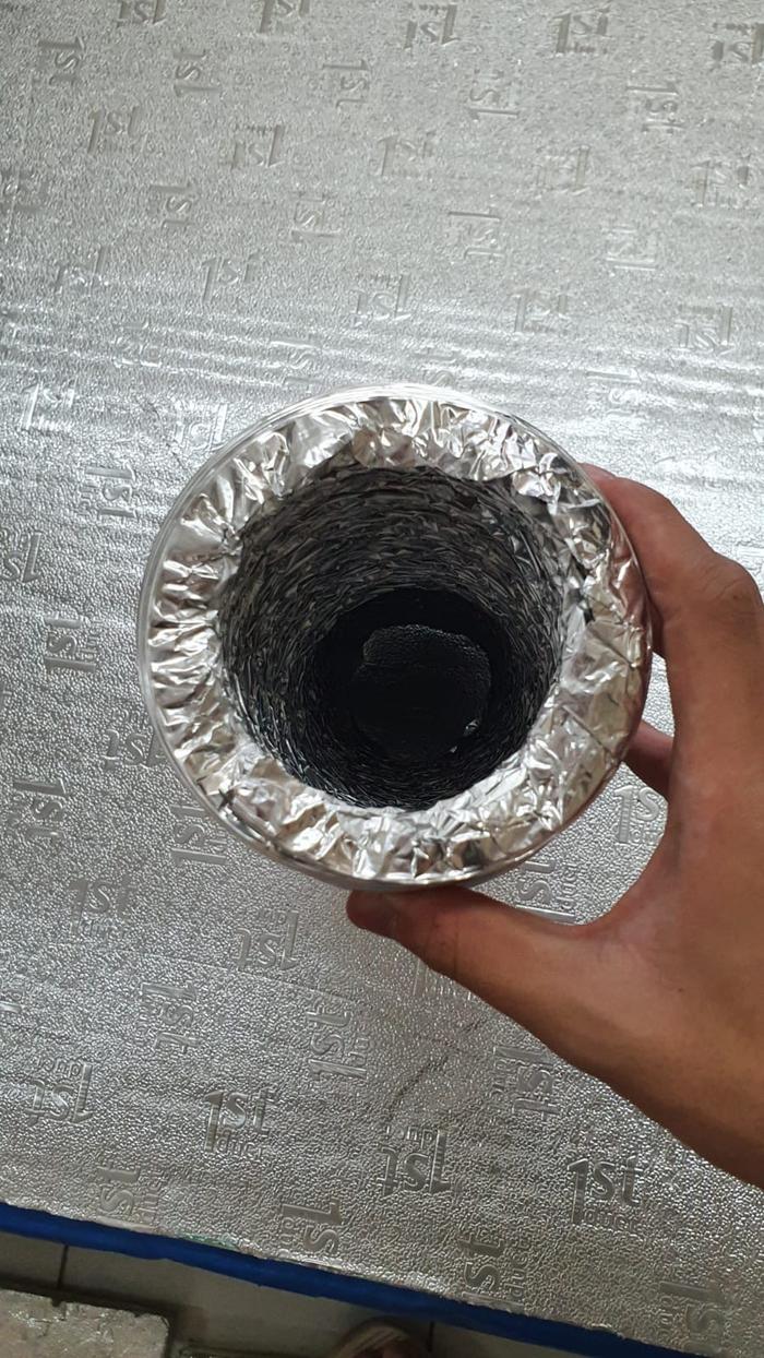 Jual FLEXIBLE DUCT 4 INCH / FLEXIBLE DUCT / ALUMUNIUM FLEXIBLE DUCT ...