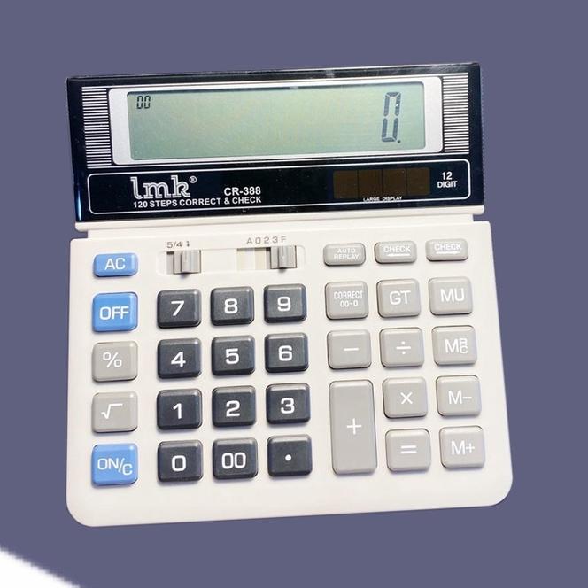 Jual Kalkulator Calculator Digital 12 Digit Correct Alat Mesin Hitung ...