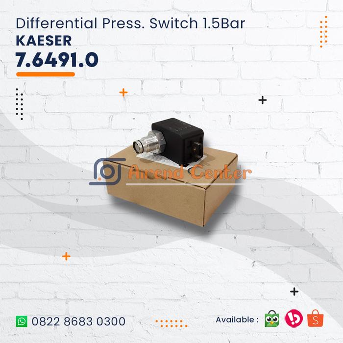 Jual Kaeser 7.6491.0 Differential Pressure Switch 1.5Bar - Jakarta ...