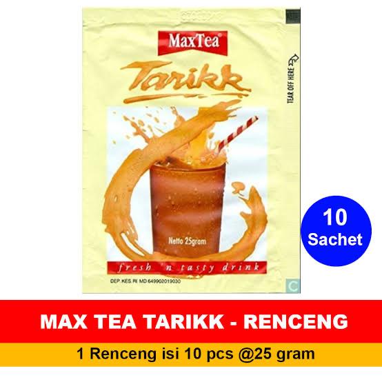 Jual Max Tea Teh Tarik renceng renteng isi 10 pcs x 25 gr maxtea - Kota ...