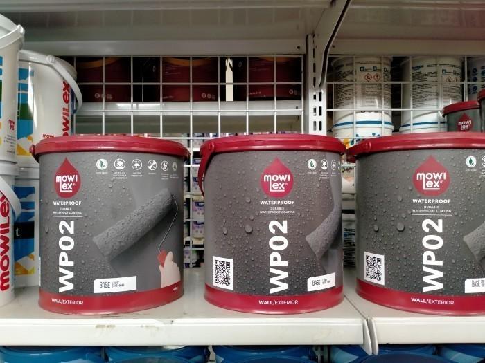 Jual MOWILEX WP 02 WATERPROOF CAT PELAPIS ANTI BOCOR 4 KG - Kab ...