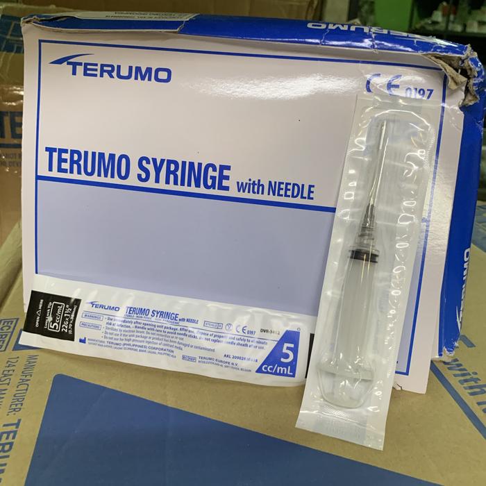 Jual Terumo Spuit 5cc Syringe - Jakarta Barat - AMNsafety | Tokopedia