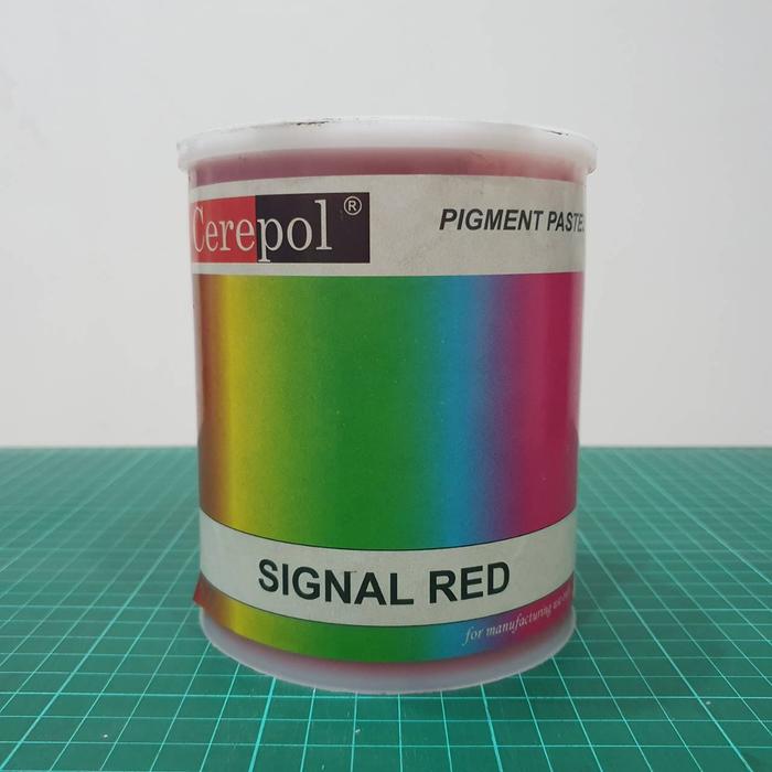 Jual Cerepol Pigment Paste Pewarna Resin Signal Red Merah Muda - 1 kg ...